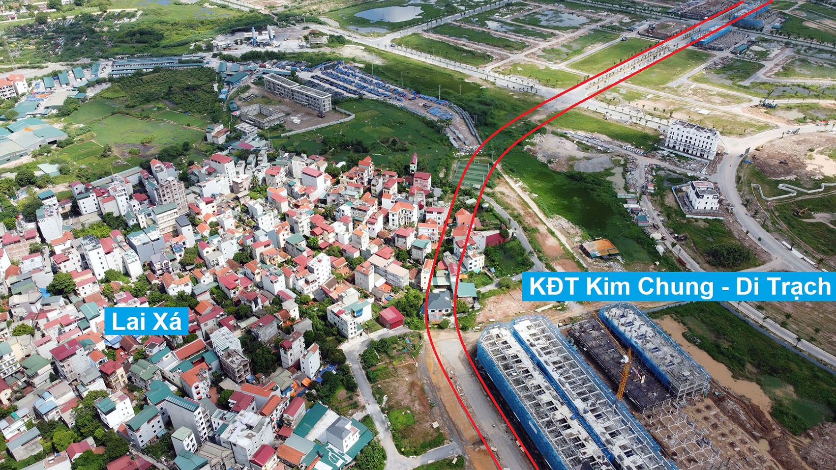 Những Tuyến đường đang Và Sẽ Mở Qua Khu đô Thị Kim Chung - Di Trạch ...