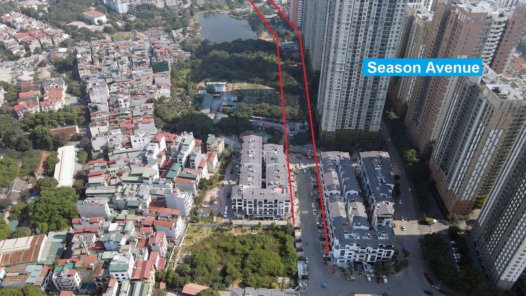 Những tuyến đường đang và sẽ mở qua khu nhà ở Seasons Avenue