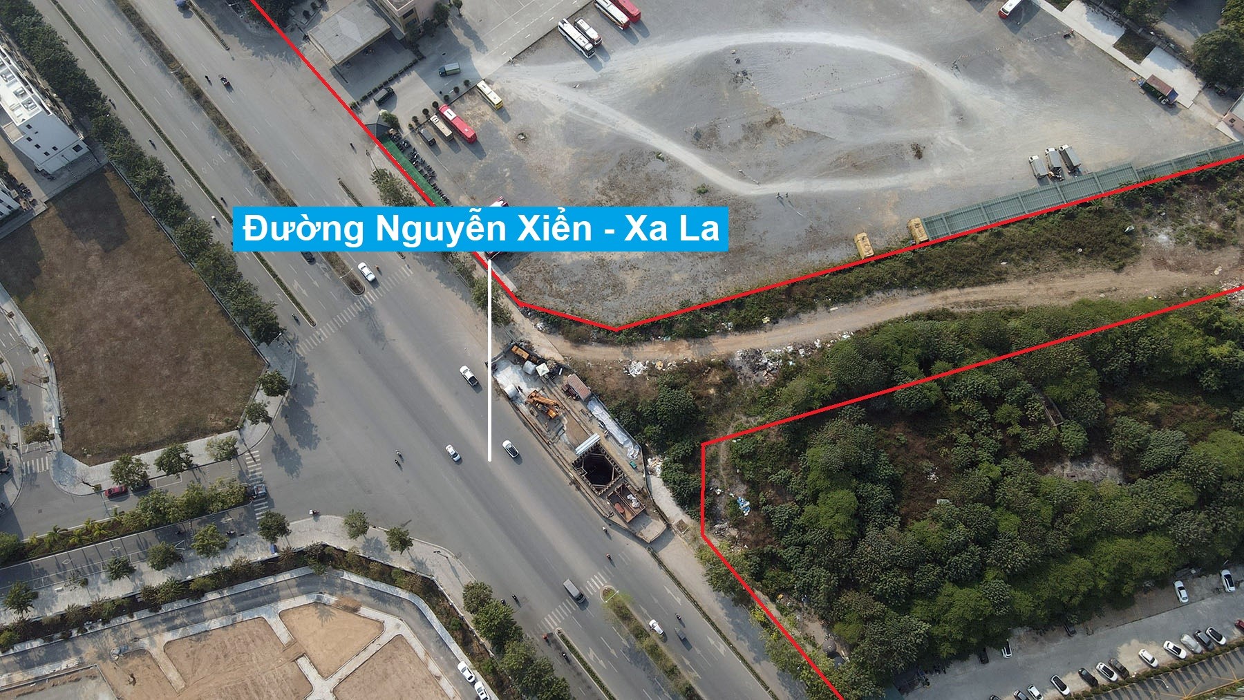 Những tuyến đường đang và sẽ mở qua khu nhà ở Pandora Triều Khúc