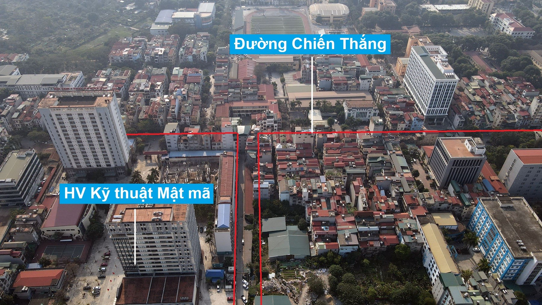 Những tuyến đường đang và sẽ mở qua khu nhà ở Pandora Triều Khúc