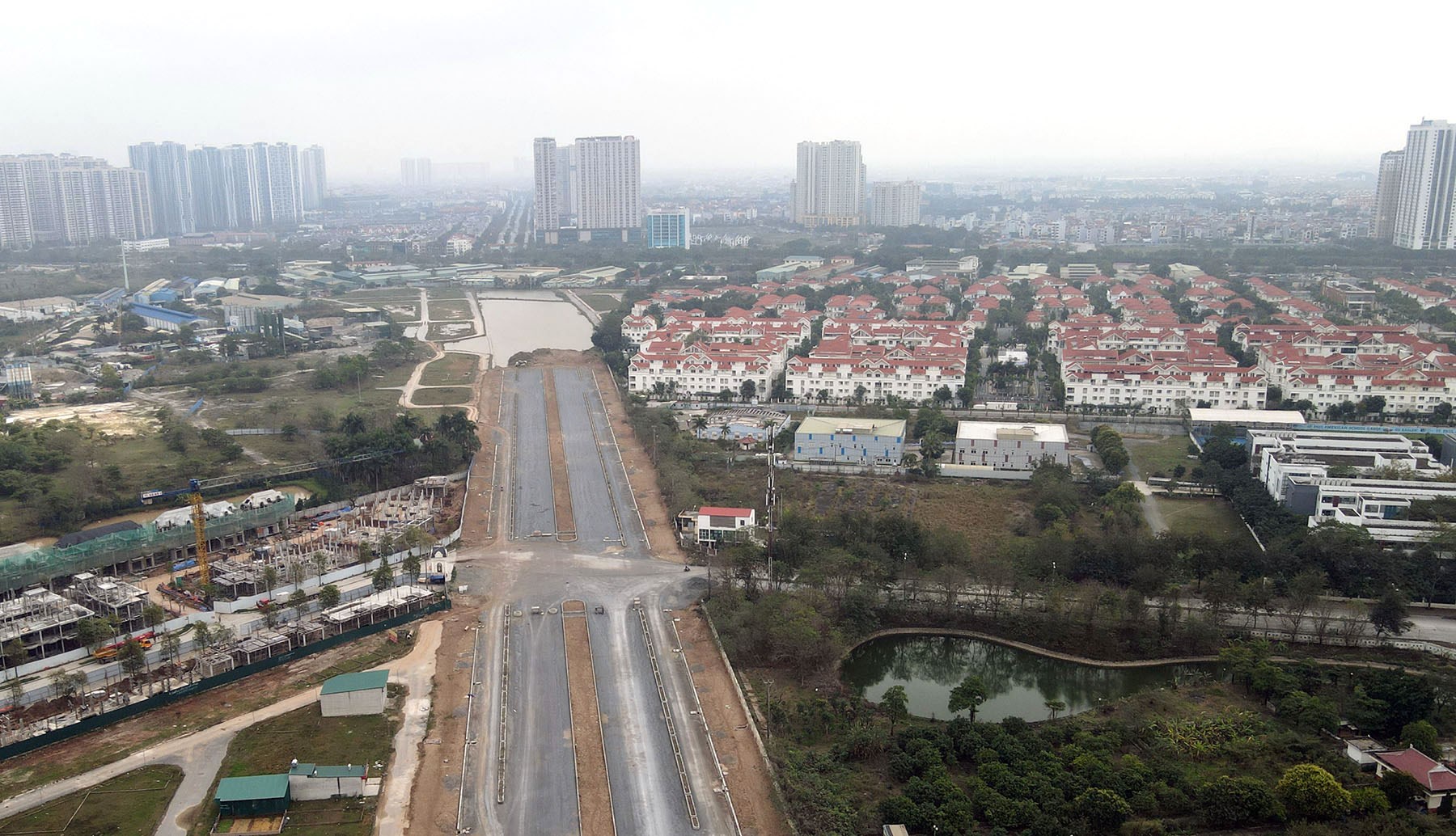 Toàn cảnh Vành đai 3,5 đoạn QL32 - Đại lộ Thăng Long sau 6 năm khởi công