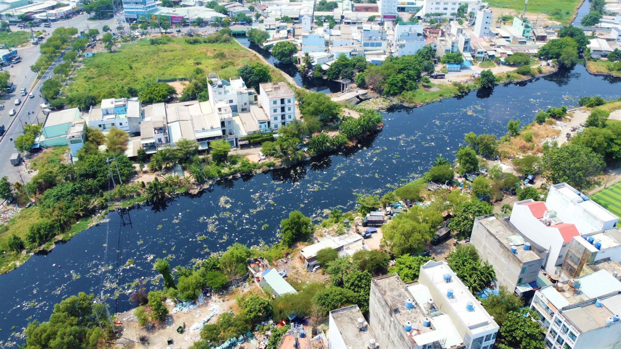 Toàn cảnh dự án dọc kênh Tham Lương - Bến Cát - rạch Nước Lên vừa khởi công