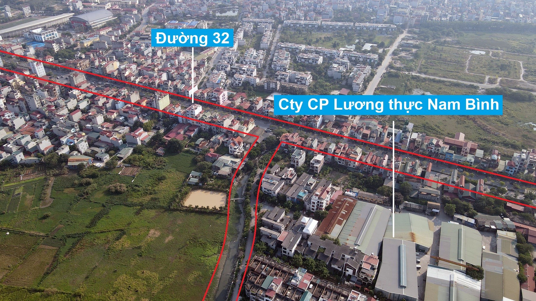 Những tuyến đường đang và sẽ mở qua khu đô thị Tân Tây Đô