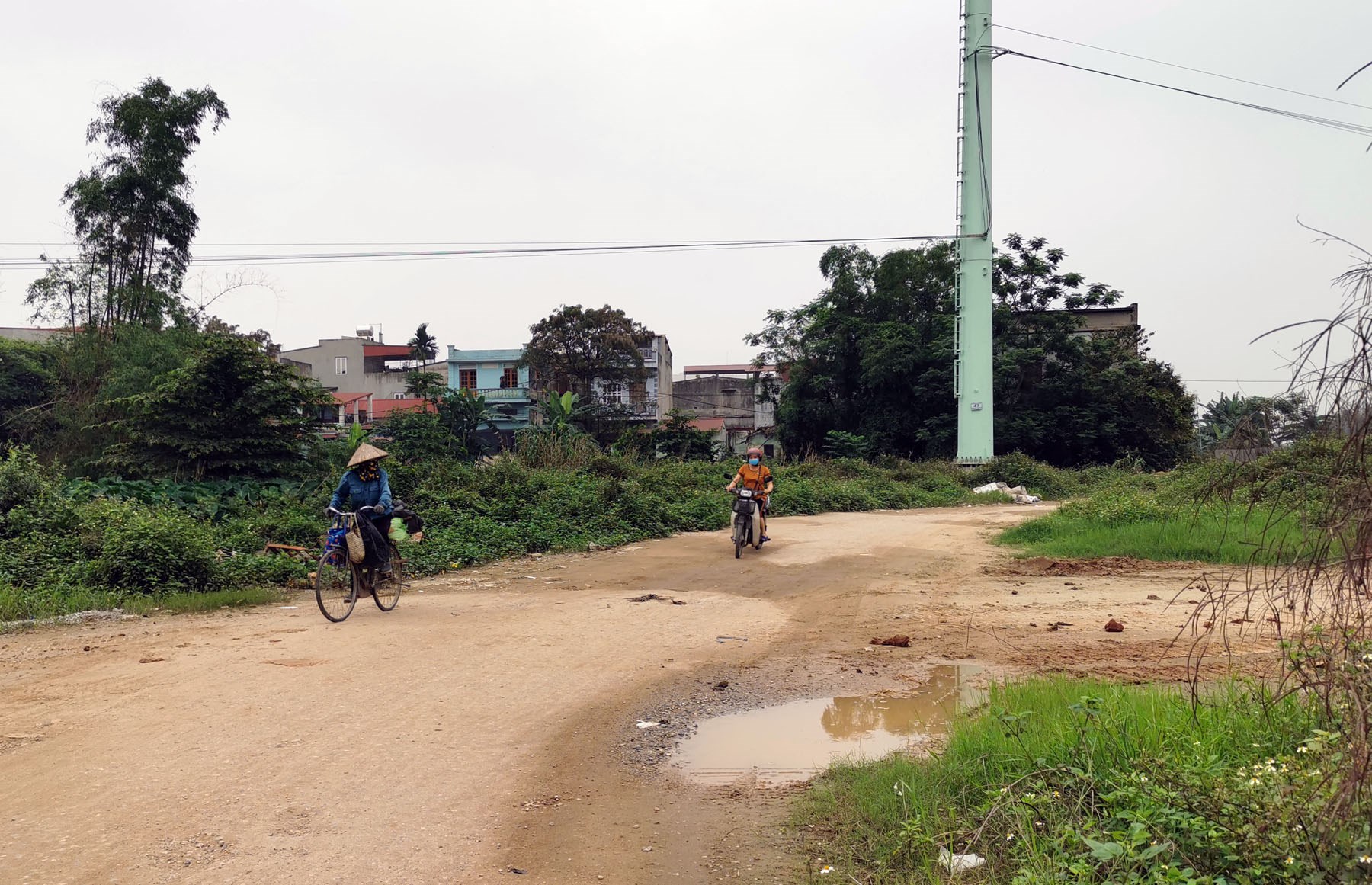 Hình ảnh tuyến đường BT 468 tỷ đồng/km đang xây dựng ở Bắc Ninh