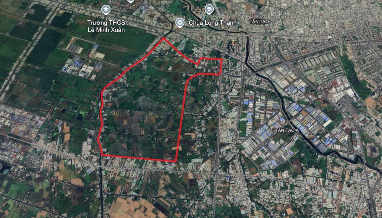 Hiện trạng Khu đô thị Tân Tạo 330 ha của Khang Điền