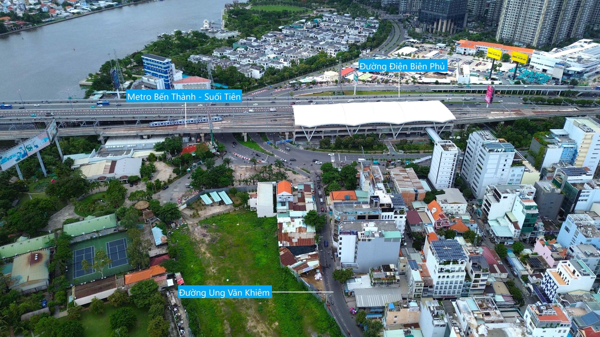 [Photostory] Những khu đất sẽ thu hồi để mở rộng đường Ung Văn Khiêm ...
