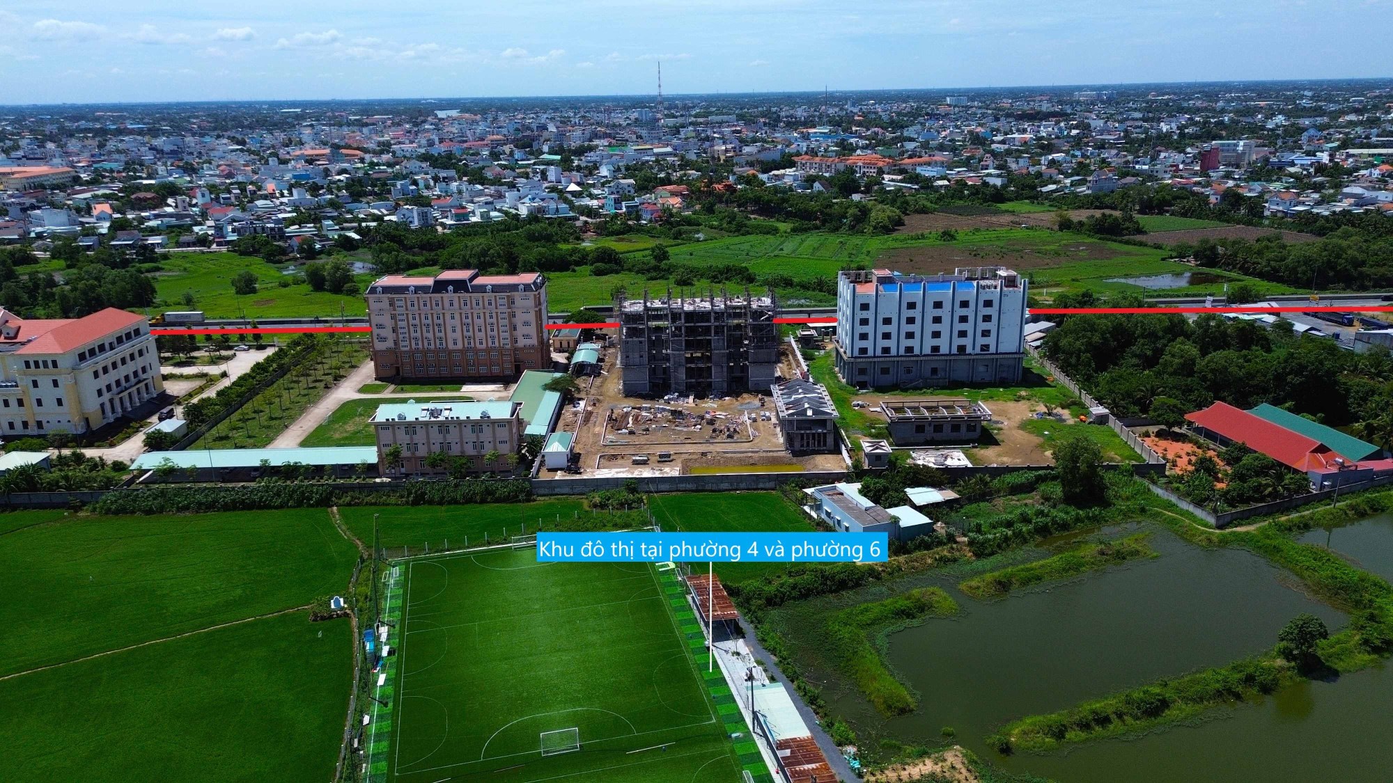 [Photostory] Hiện trạng khu đô thị 7.100 tỷ của Eurowindow ở Long An