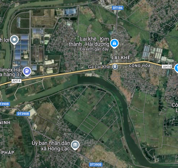 Bản đồ quy hoạch sử dụng đất xã Lai Khê, huyện Kim Thành, tỉnh Hải ...