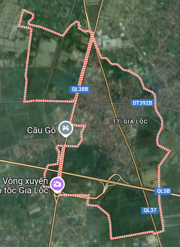 Bản đồ quy hoạch giao thông thị trấn Gia Lộc, huyện Gia Lộc, tỉnh Hải ...